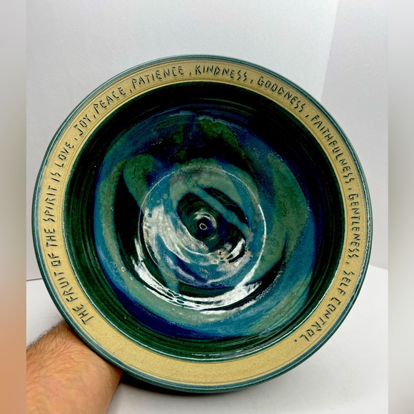 bryan becker | Art | Fruit Of The Spirit Is Love Clay Werks Pottery ...